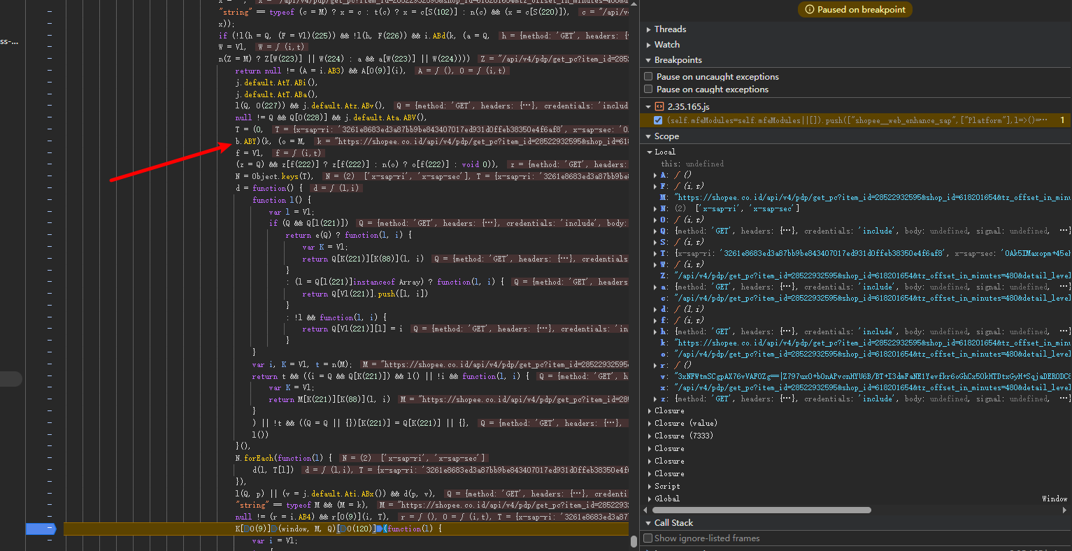 Shopee(xiapi) 2025-10月版本web sap算法分析_shopee x-sap-sec-CSDN博客