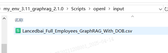 GraphRag解析CSV文件格式_graphrag只能读取txt文本,直接读三元组csv文件可以吗-CSDN博客
