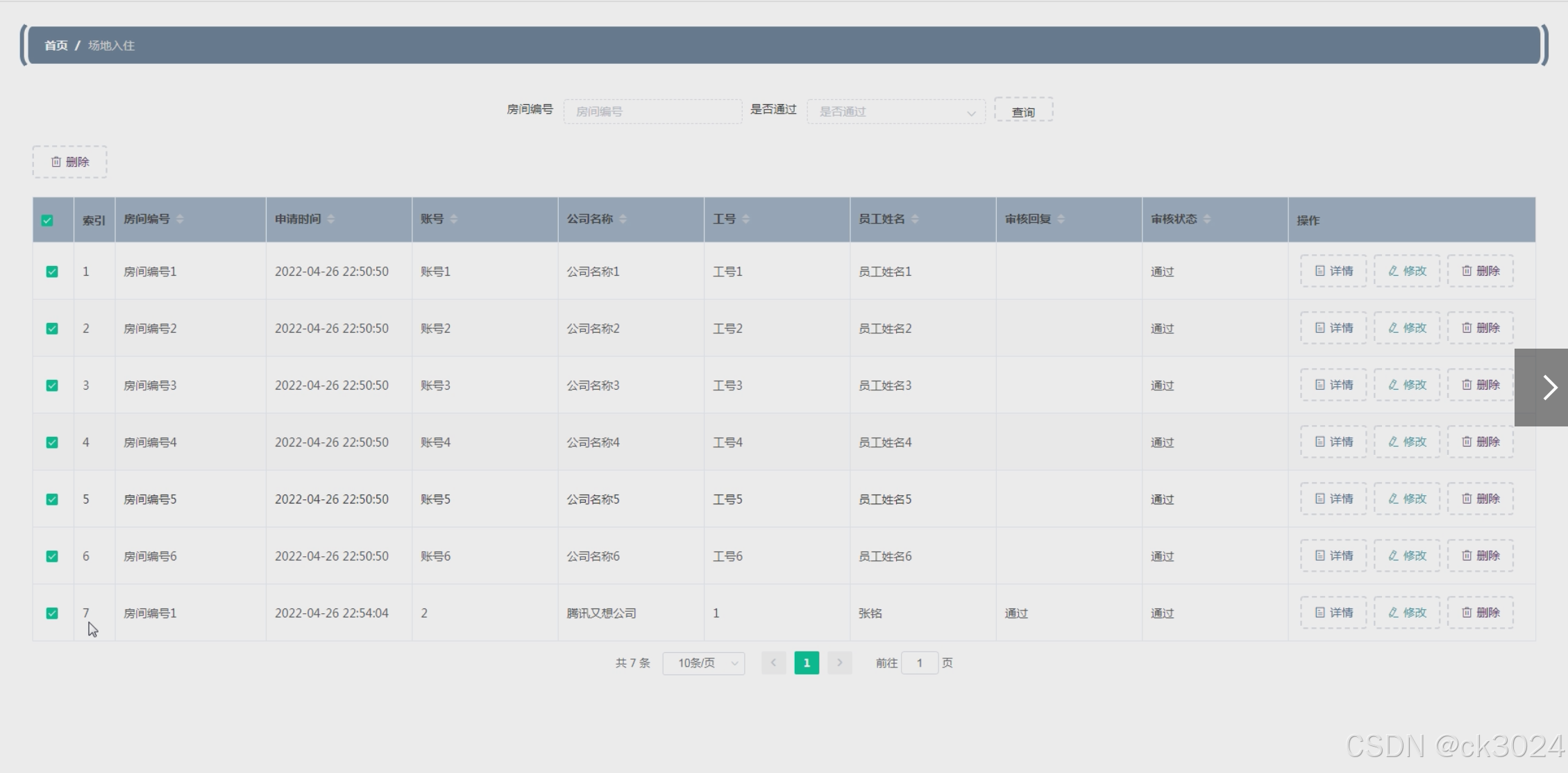 Springboot计算机毕业设计基于sqlserver数据库的园区入驻企业信息管理og67a Csdn博客
