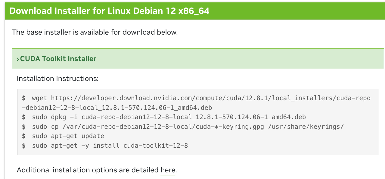 如何在Linux服务器上安装CUDA_linux服务器安装cuda-CSDN博客