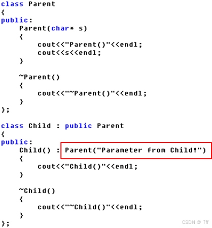56. 继承中的构造与析构_类的继承构造函数后如何析构-CSDN博客
