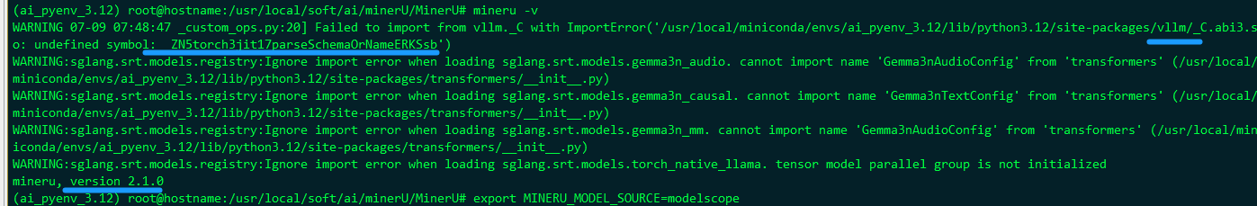 ai之 ubuntu本地安装mineru2.1.0_mineru2部署-CSDN博客