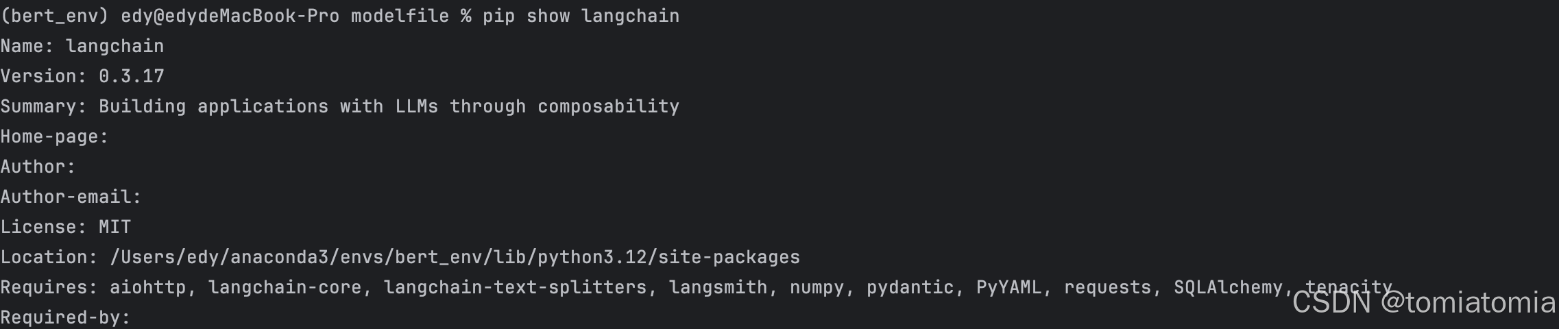 pycharm conda 运行ModuleNotFoundError: No module named ‘langchain‘_modulenotfounderror: no module ...
