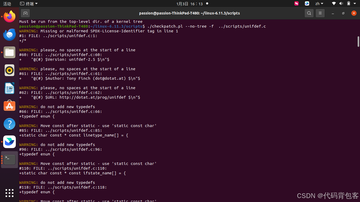 Linux内核编码风格及检测脚本与格式化工具_linux 内核代码缩进-CSDN博客