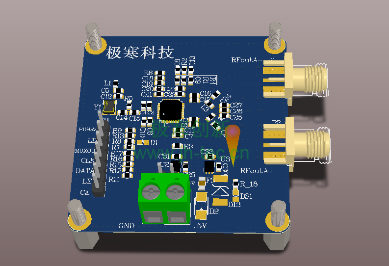 ADF4351原理图电路图PCB设计以及注意事项-CSDN博客