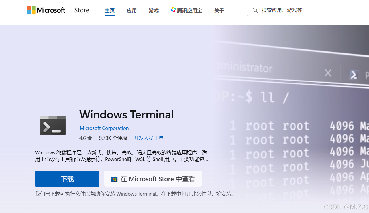 Windows Terminal 完全指南：安装、配置与高效使用_windows terminal安装-CSDN博客
