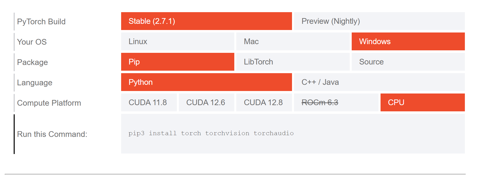 pytorch环境配置（cpu版本）_pytorch-cpu-CSDN博客