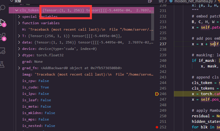 五行代码让vscode在debug时显示数据维度tensor.shape_vscode python debug 如何设置shape显示在最顶层-CSDN博客