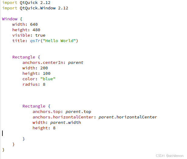 Qml 实现rectangle部分圆角qml Rectangle 圆角 Csdn博客