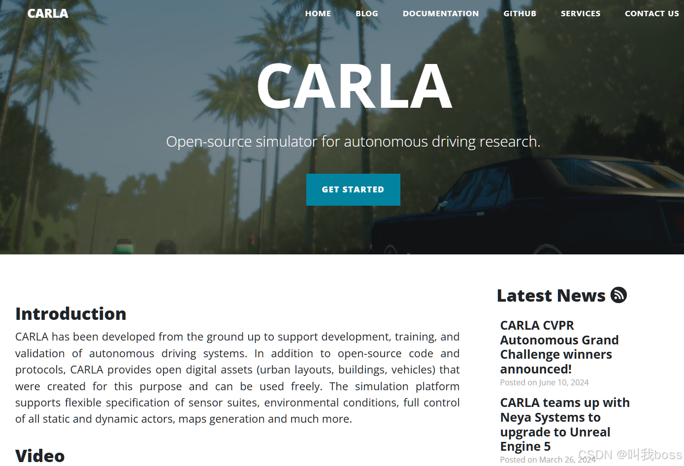 Carla安装与使用教程-CSDN博客