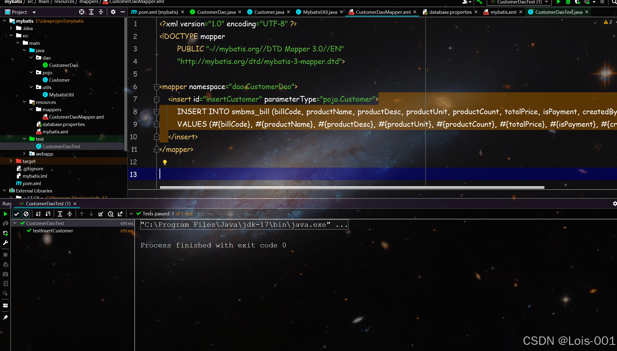 IDEA创建Maven框架对数据库表进行增操作_ideal的maven项目数据库-CSDN博客