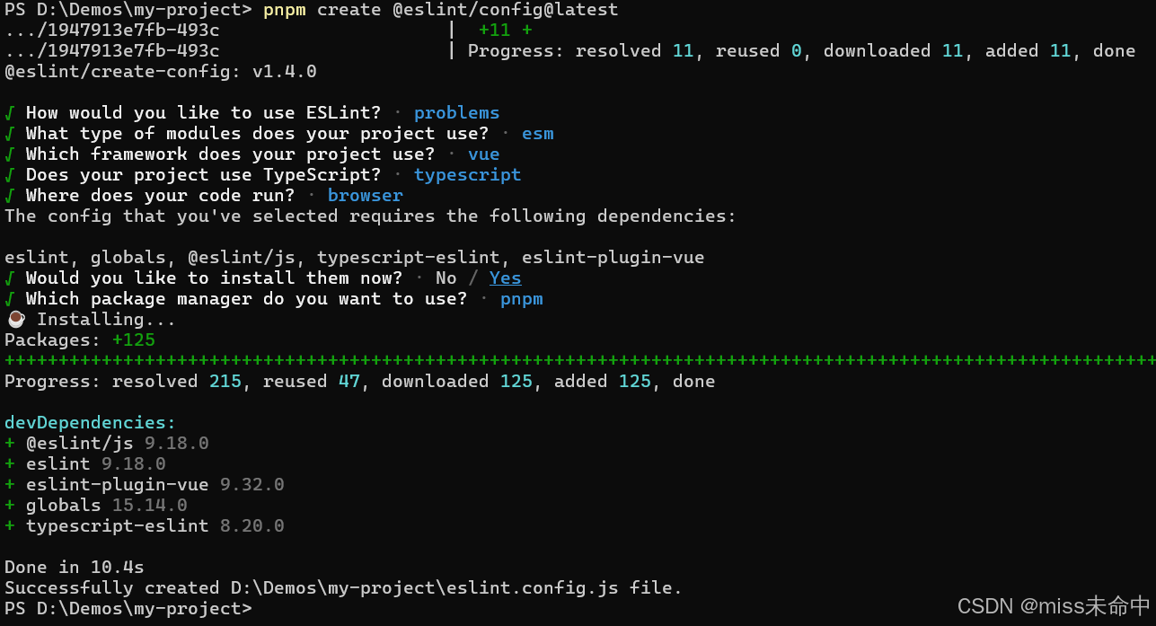 创建vite+vue3+typescript项目并在vscode中集成prettier+eslint_vite+ts中使用eslint和prettier-CSDN博客