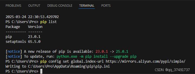 pip如何换国内镜像源，如何安装python库_vscode中如何设置pip国内源-CSDN博客