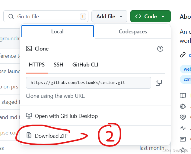 idea运行cesium官方案例_github下载的 cesium例子端口-CSDN博客