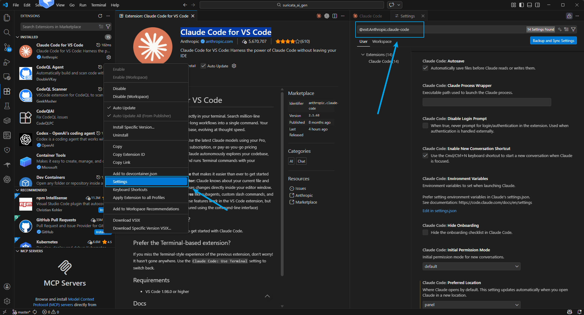 Claude Code for VS Code 完全配置指南-CSDN博客