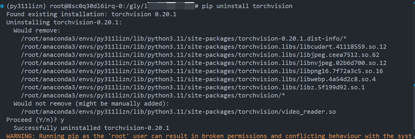 完美解决 The detected CUDA version (11.8)mismatches the version that was used compile PyTorch (12.4 ...