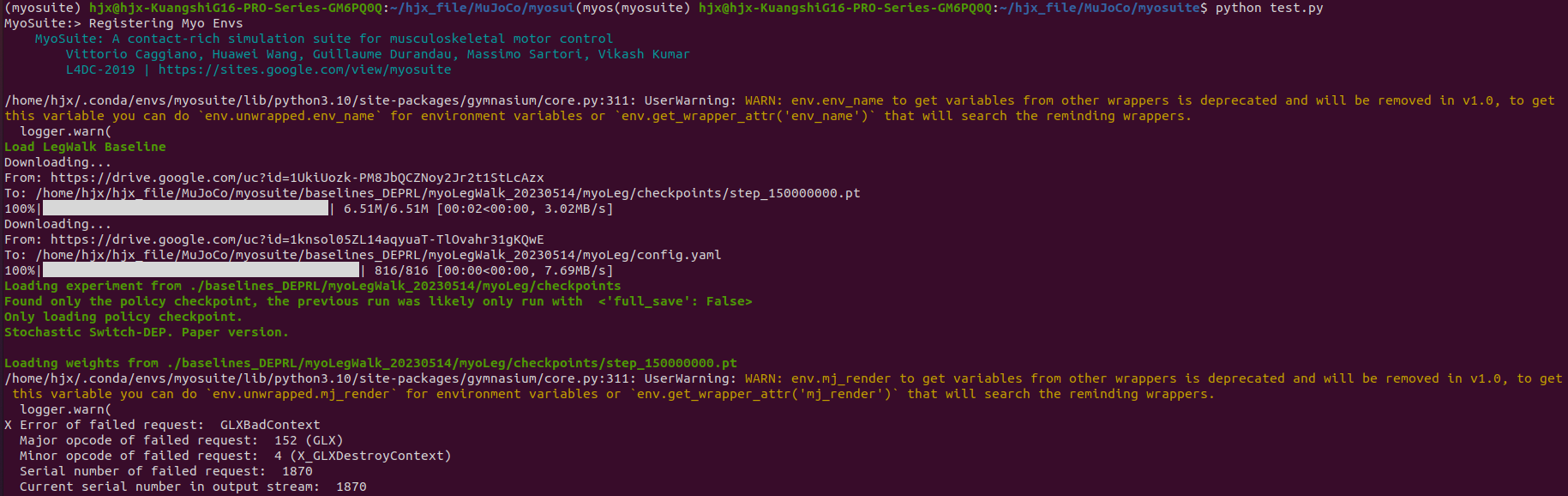 MyoSuite肌肉骨骼模型的开源项目仿真学习-CSDN博客
