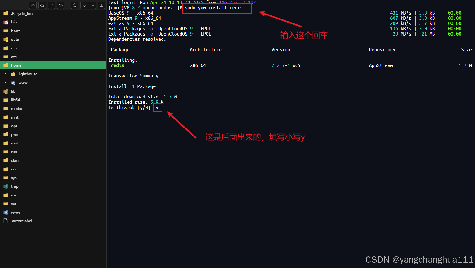 linux、opencloudos9.0、centOs8 安装redis(急速版两分钟装完)_opencloudos 安装redis-CSDN博客