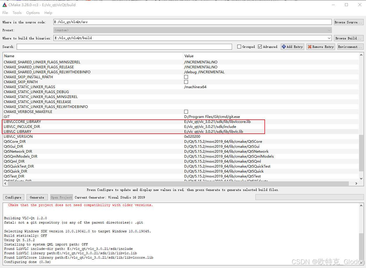 Windows环境下利用C++百行代码编写自己的音视频播放器：Qt5.15.2+VS2019+vlc_3.0.21+vlc-qt_vs2019 vlc activex-CSDN博客
