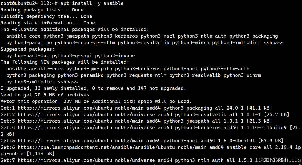 Linux Ansible Playbook 简单实践-CSDN博客