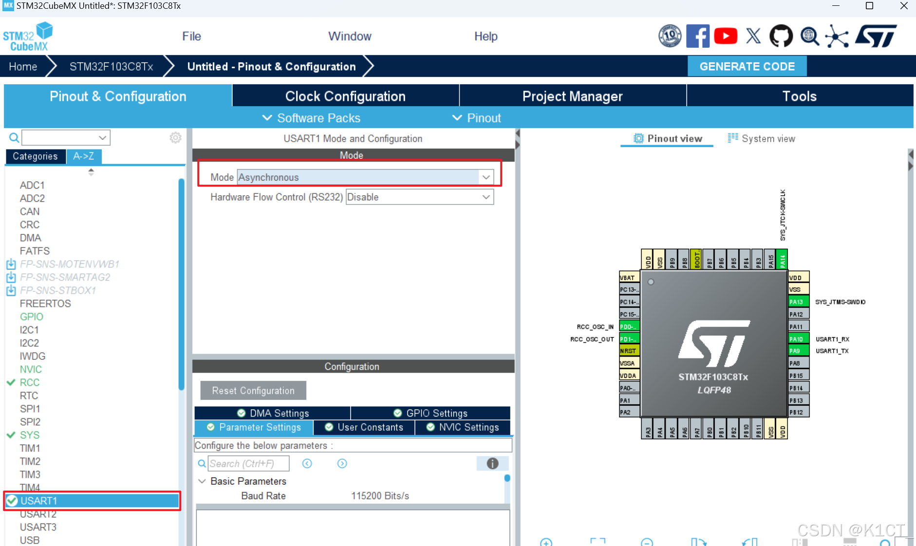 第13周作业---STM32串口通信_stm32连线-CSDN博客