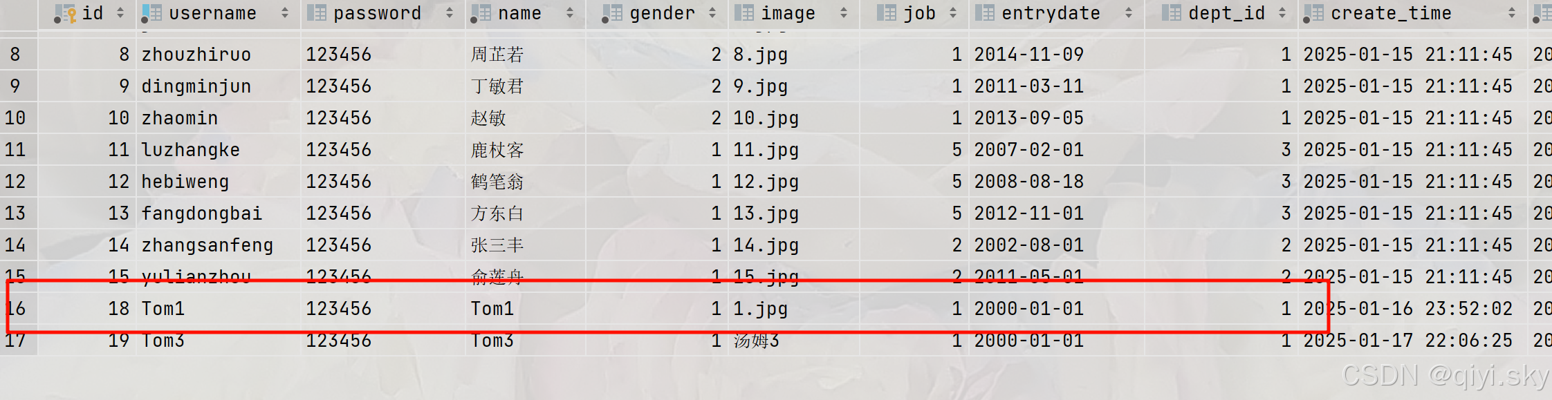 JavaWeb——Mybatis-基础操作(3/4)-更新（更新员工信息功能需求分析与 SQL 语句编写、MyBatis 中更新员工信息功能的实现步骤）-CSDN博客