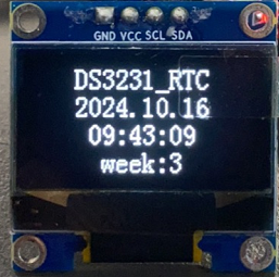 STM32驱动DS3231时钟模块（OLED显示）_stm32 ds3231-CSDN博客
