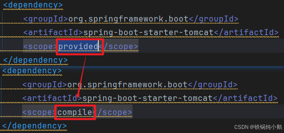 SpringBoot项目运行报错：Caused by: java.lang.ClassNotFoundException: javax ...