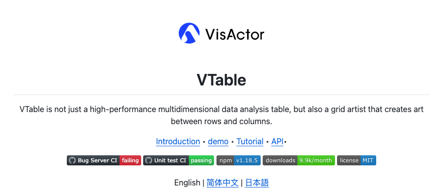 2.7k star 字节跳动力作,如何用VTable毫秒级渲染百万行数据？真实项目案例,用VTable实现下钻、筛选、动态图表，开发成本骤降！_vtable 字节跳动-CSDN博客