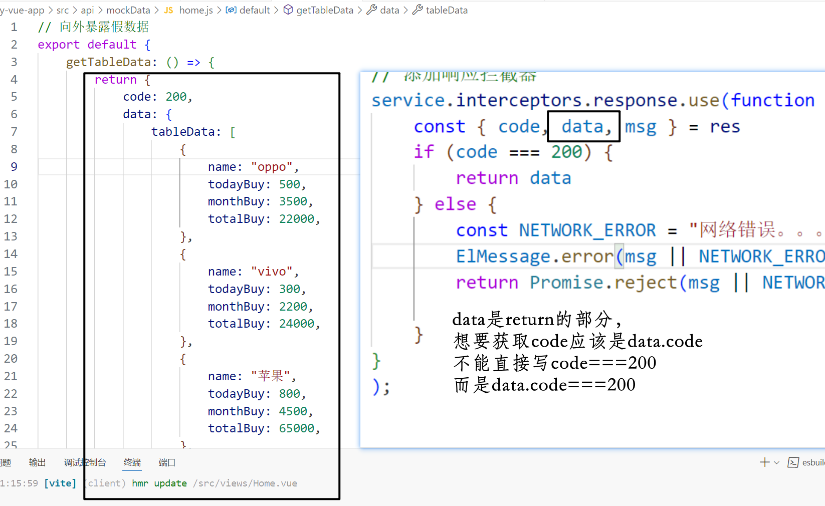Uncaught （in promise）TypeError：Cannot read properties of undefined ...