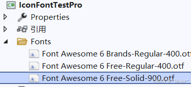 WPF使用Font Awesome（现成）或iconfont(自制)_fontawesome wpf 16进制速查-CSDN博客
