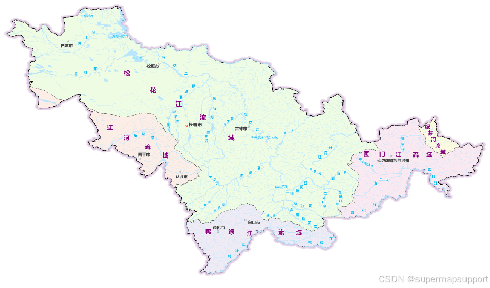 使用SuperMap制作流域分布图的详细教程_supermap使用教程-CSDN博客