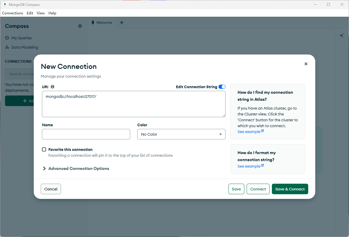 【DB】MongoDB 安装及基于MongoDB Compass的数据管理-CSDN博客