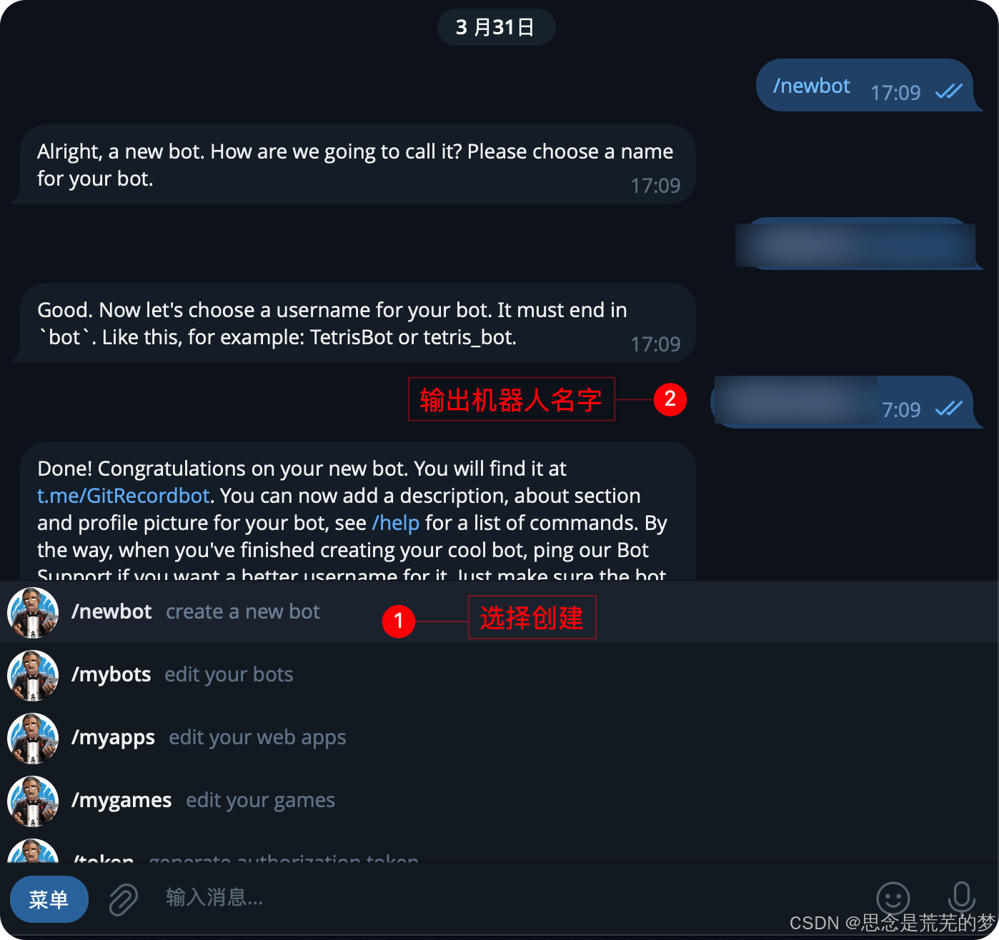 使用 python代码发送消息到 telegram 机器人中_用 python telethon 写个bot机器人-CSDN博客