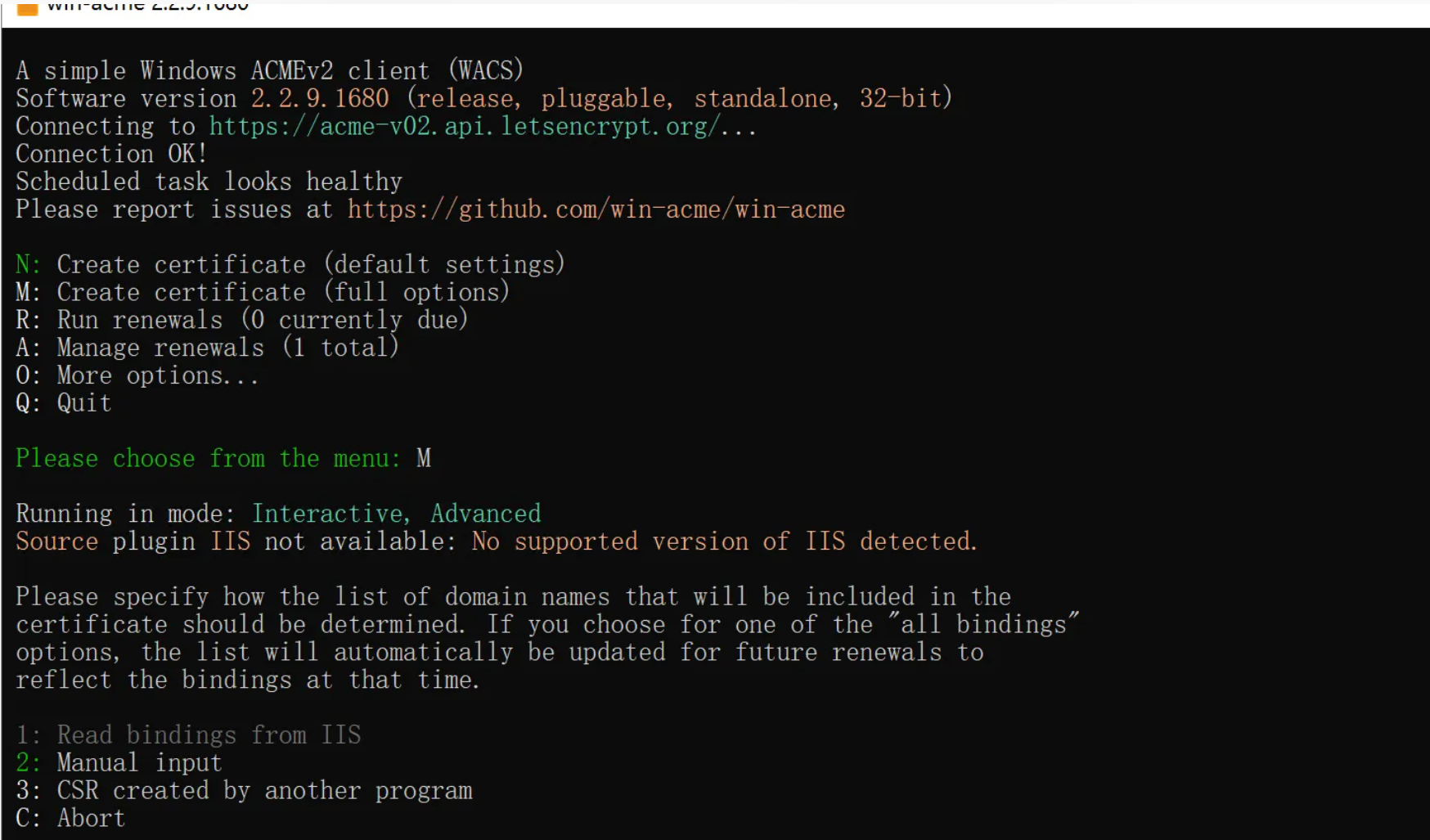 windows server Nginx安装acme.sh免费https证书及renews_windows acme.sh-CSDN博客
