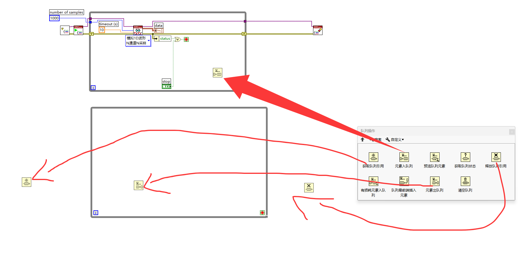 [LabVIEW+NI_DAQmx]电流电压数据采集并生成TDMS文件进行数据存储及处理-零基础保姆级教学_labview daqmx 连续输出电压-CSDN博客