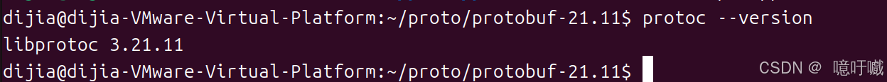 【ProtoBuf】Ubuntu安装ProtoBuf_ubuntu安装protoc-CSDN博客