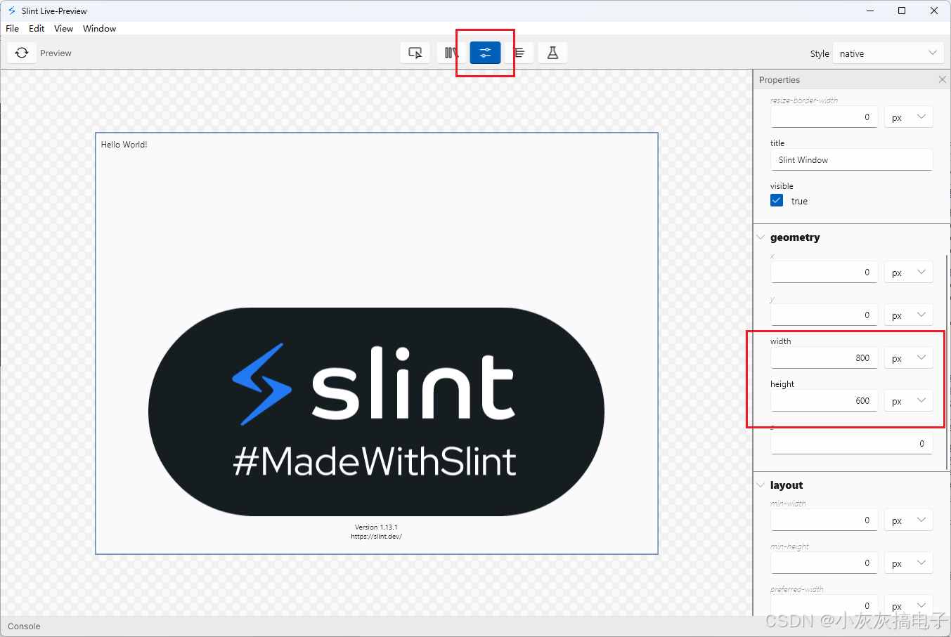 Rust 使用Slint库开发UI界面工程搭建详细教程_slint 教程-CSDN博客