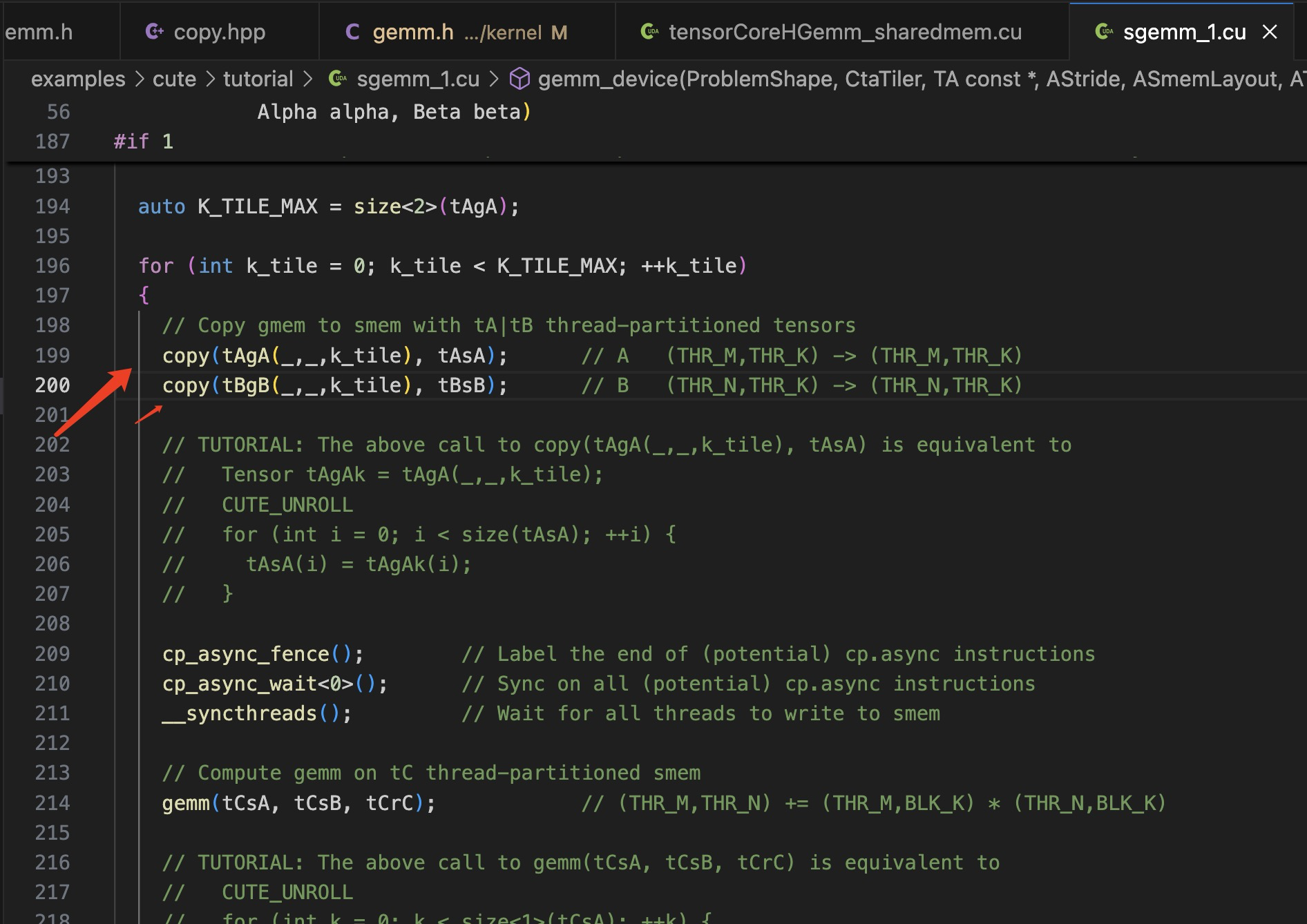 CuTe C++ 简介02，gemm_device cuda kernel 的实现_cute命名空间-CSDN博客