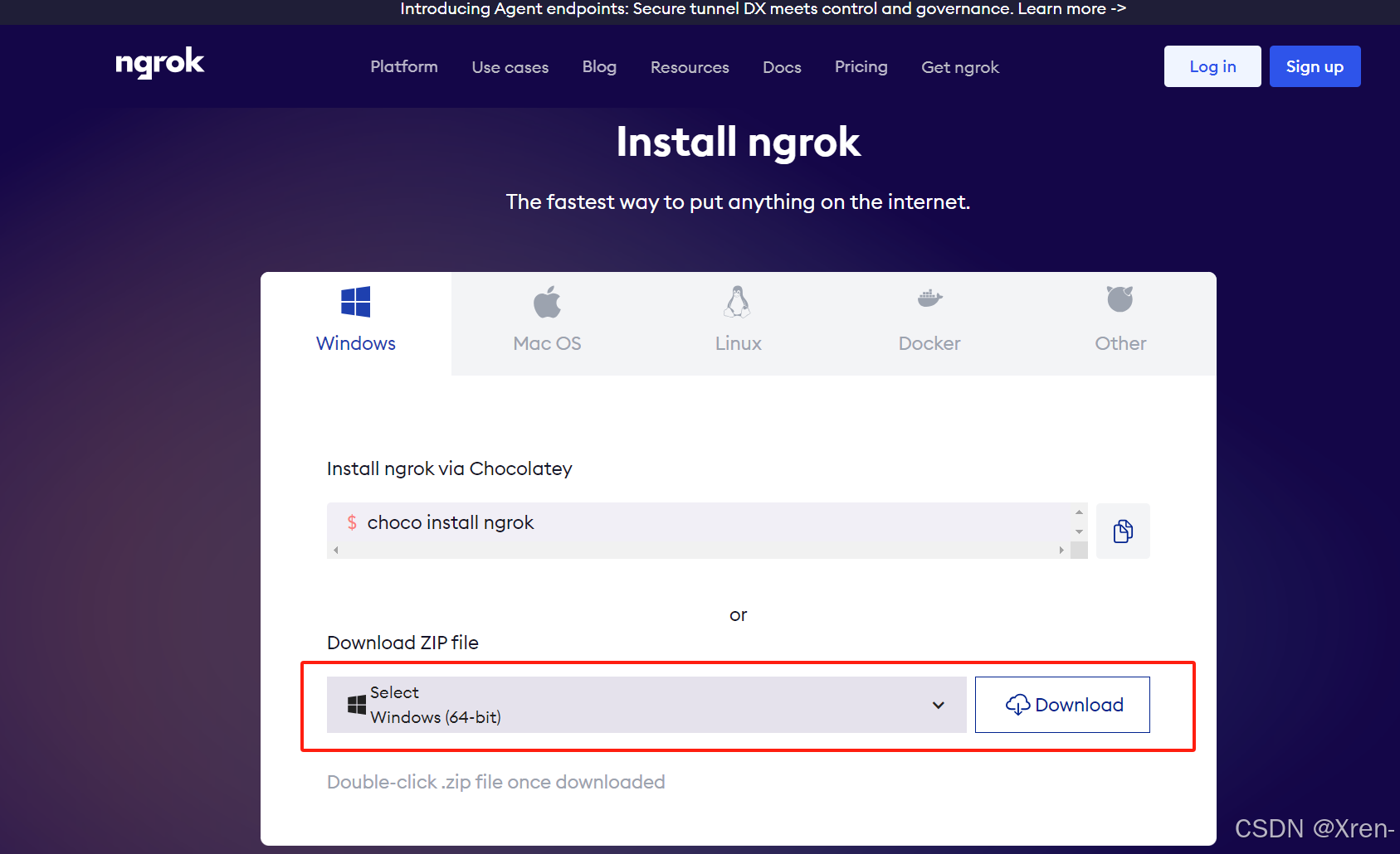 ngrok内网穿透_ngrok下载-CSDN博客