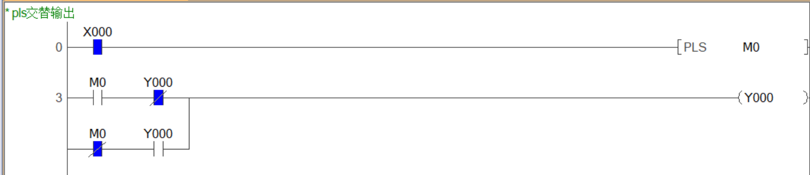 三菱 PLC 的脉冲输出指令( PLS 指令)_pls指令-CSDN博客
