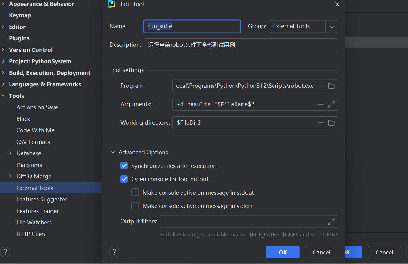 python3和robot framework基础配置教程：Pycharm中robot配置【最新】_robotframework+python3详细配置-CSDN博客