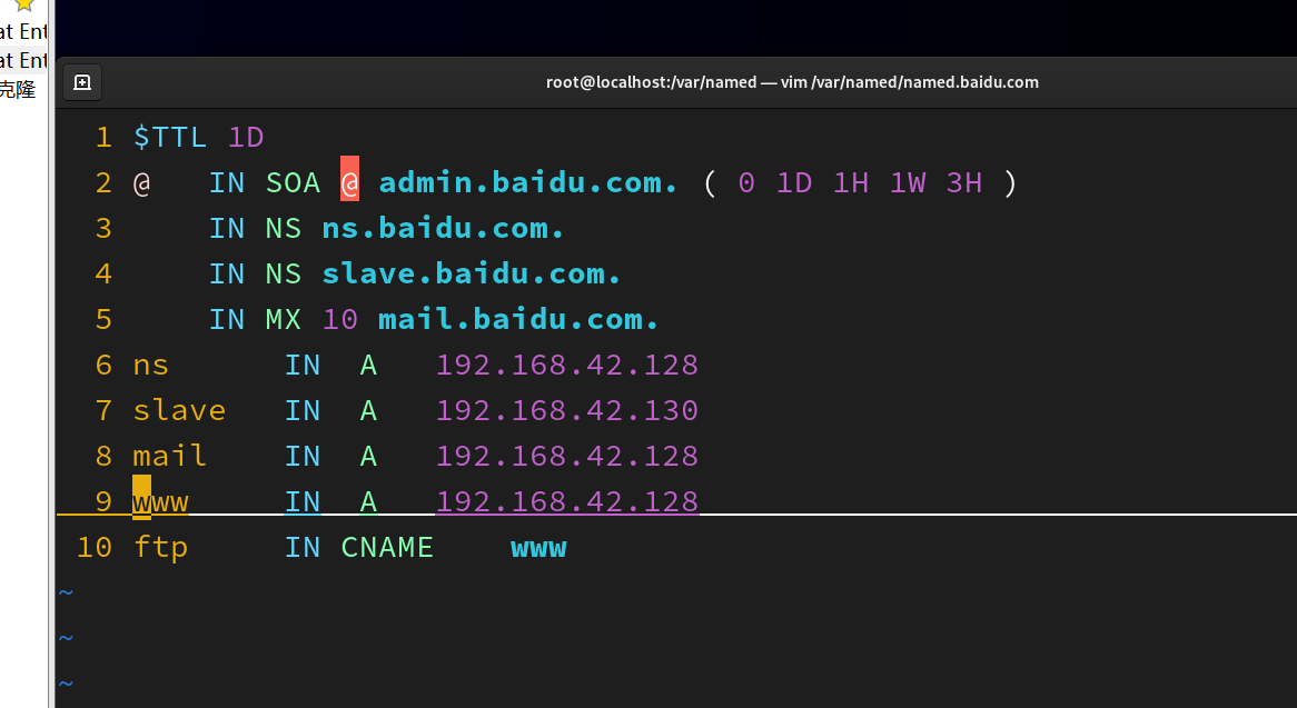 linux dns域名解析服务器配置_linux 配置域名解析服务器-CSDN博客