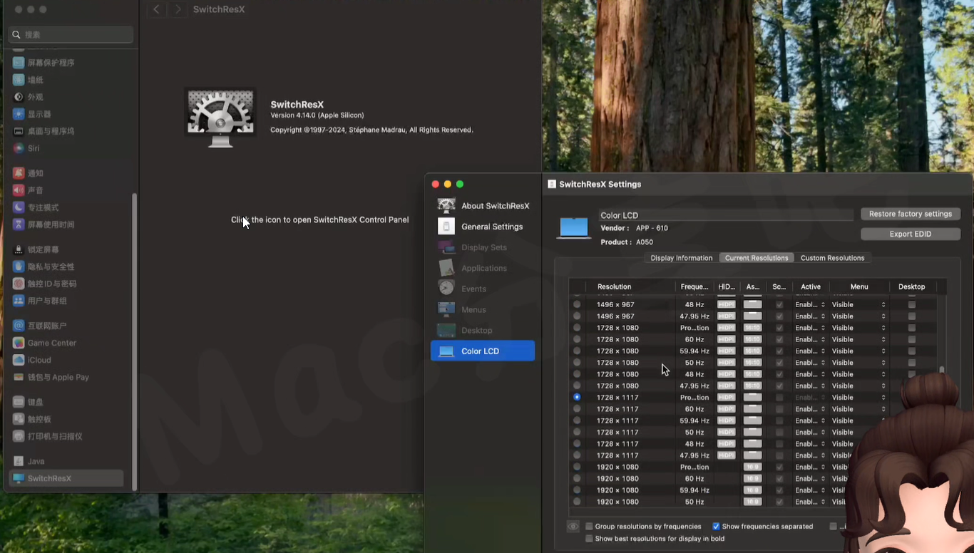 屏幕分辨率修改工具 SwitchResX（Mac电脑）_switchresx mac-CSDN博客