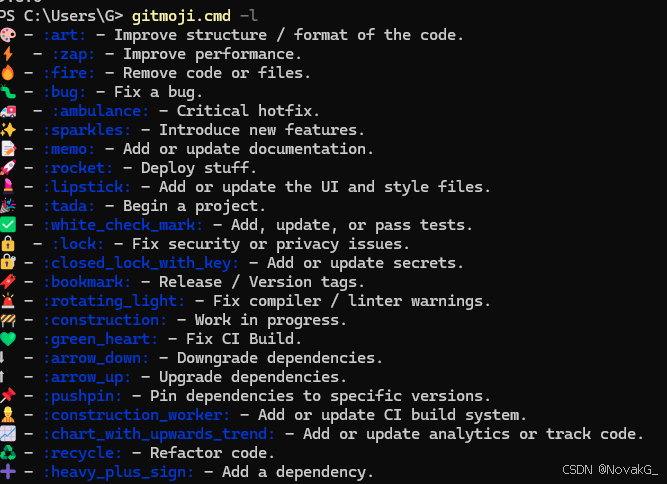 Gitmoji 工具使用-CSDN博客