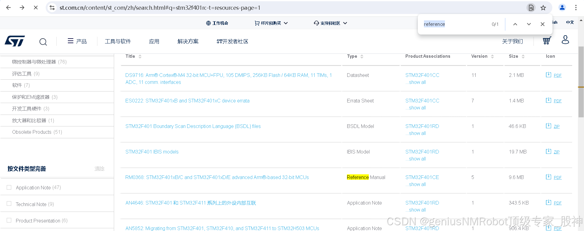 stm32f401rc参考手册_stm32f401rc 超频-CSDN博客