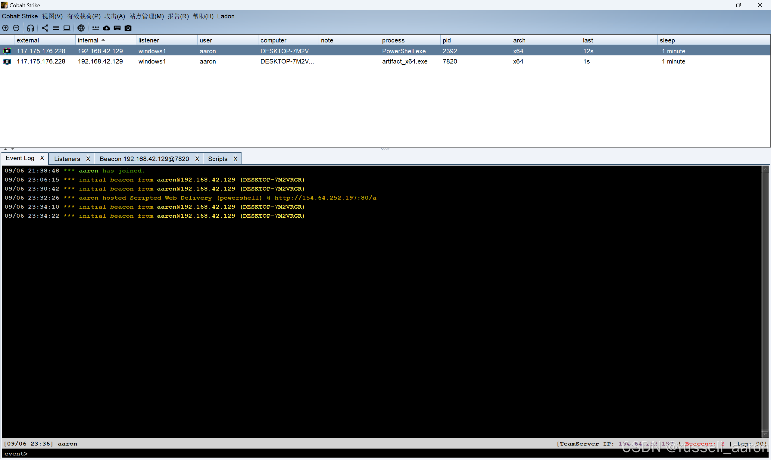 Cobalt Strike超细全面教程_cobaltstrike软件如何使用-CSDN博客