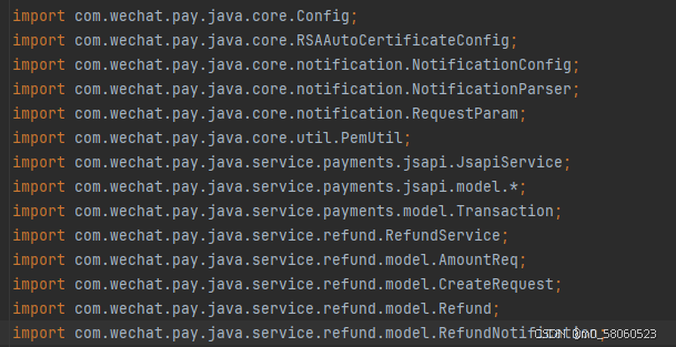 【微信小程序】Java实现微信支付(小程序支付JSAPI-V3) ---＞java-sdk工具包_微信支付v3接口java实现jsapi-CSDN博客