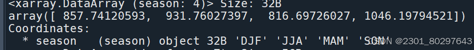 python groupby函数，求年平均、季节平均、月平均、周平均、日平均_groupby('time.dayofyear').mean('time')-CSDN博客