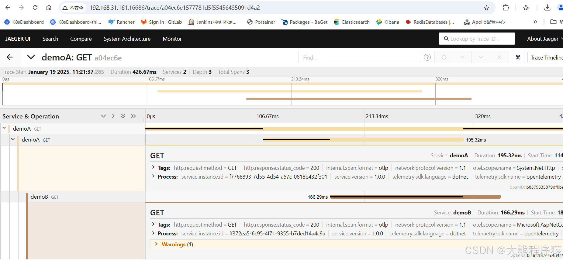 opentelemetry-collector 配置jaeger_opentelemetry jaeger-CSDN博客